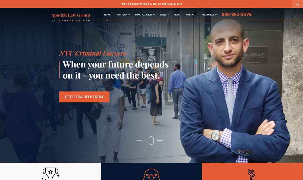 Law Firm Web Design Inspiration Websites (7 Examples)