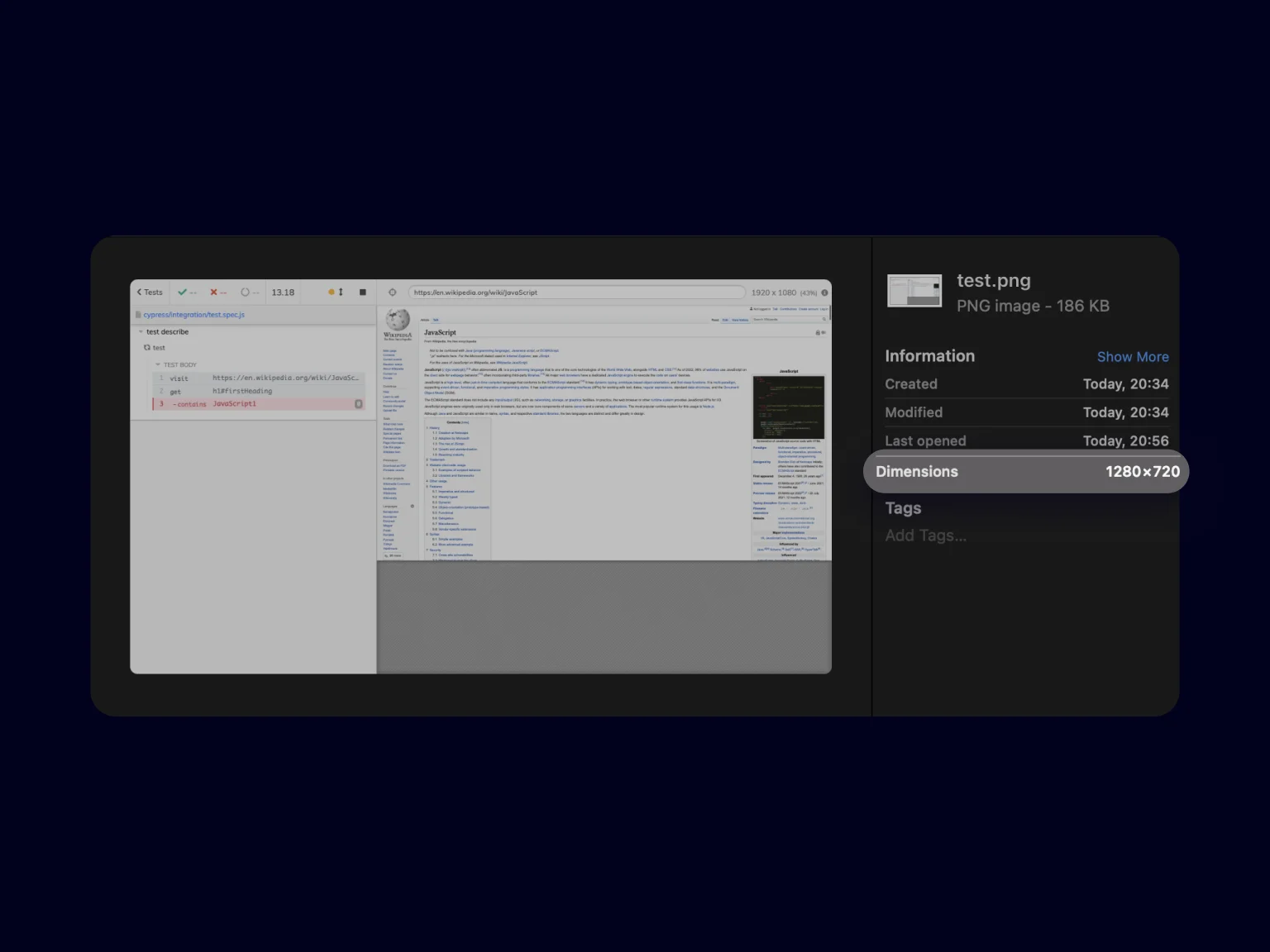 Cypress with Mochawesome: How to Add Failed Test Screenshots to the ...