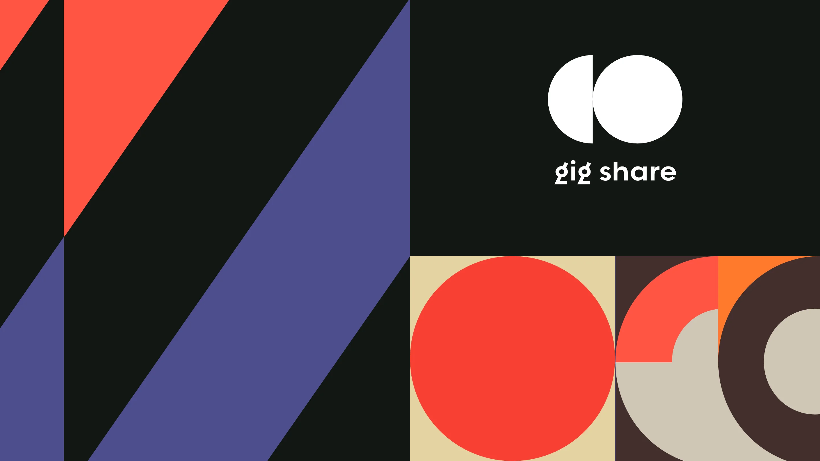 Geometry in Color: High-Contrast Design for Gig Share Platform | Halo Lab