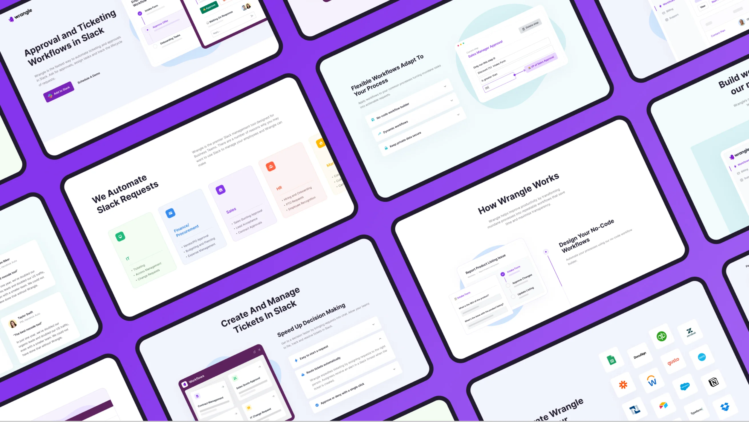 Wrangle — User-friendly landing page for IT ticketing system | Halo Lab