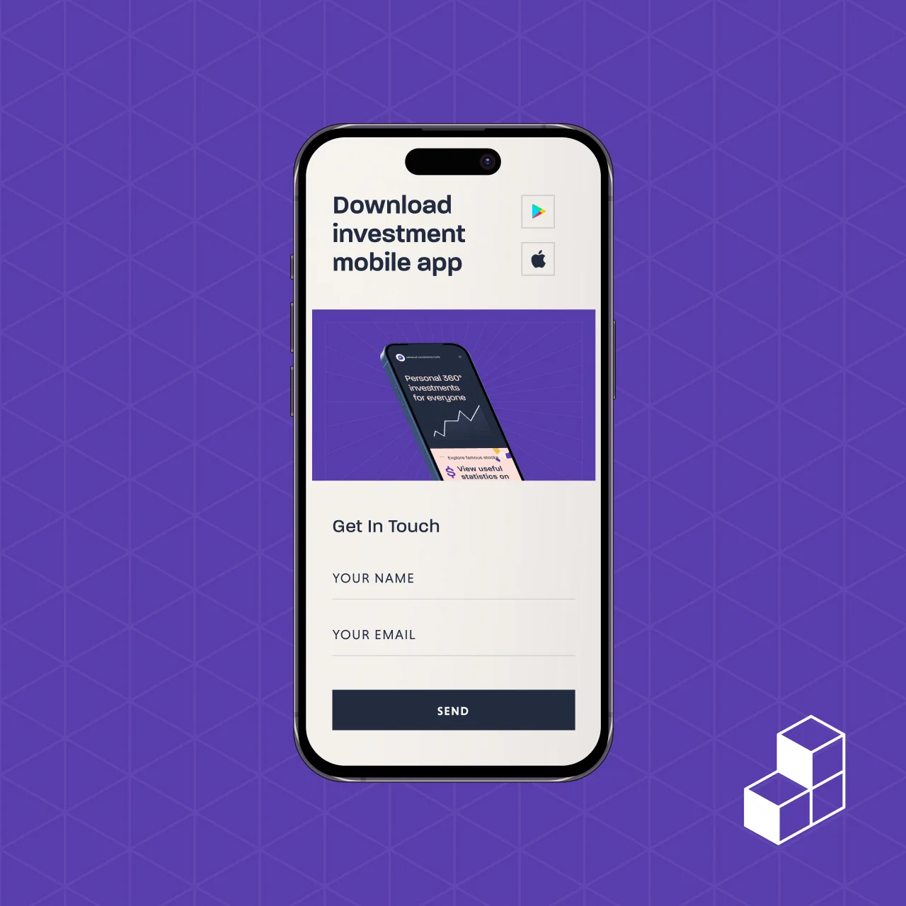 Go Trade — Futuristic and Sleek Design for the Investment Platform