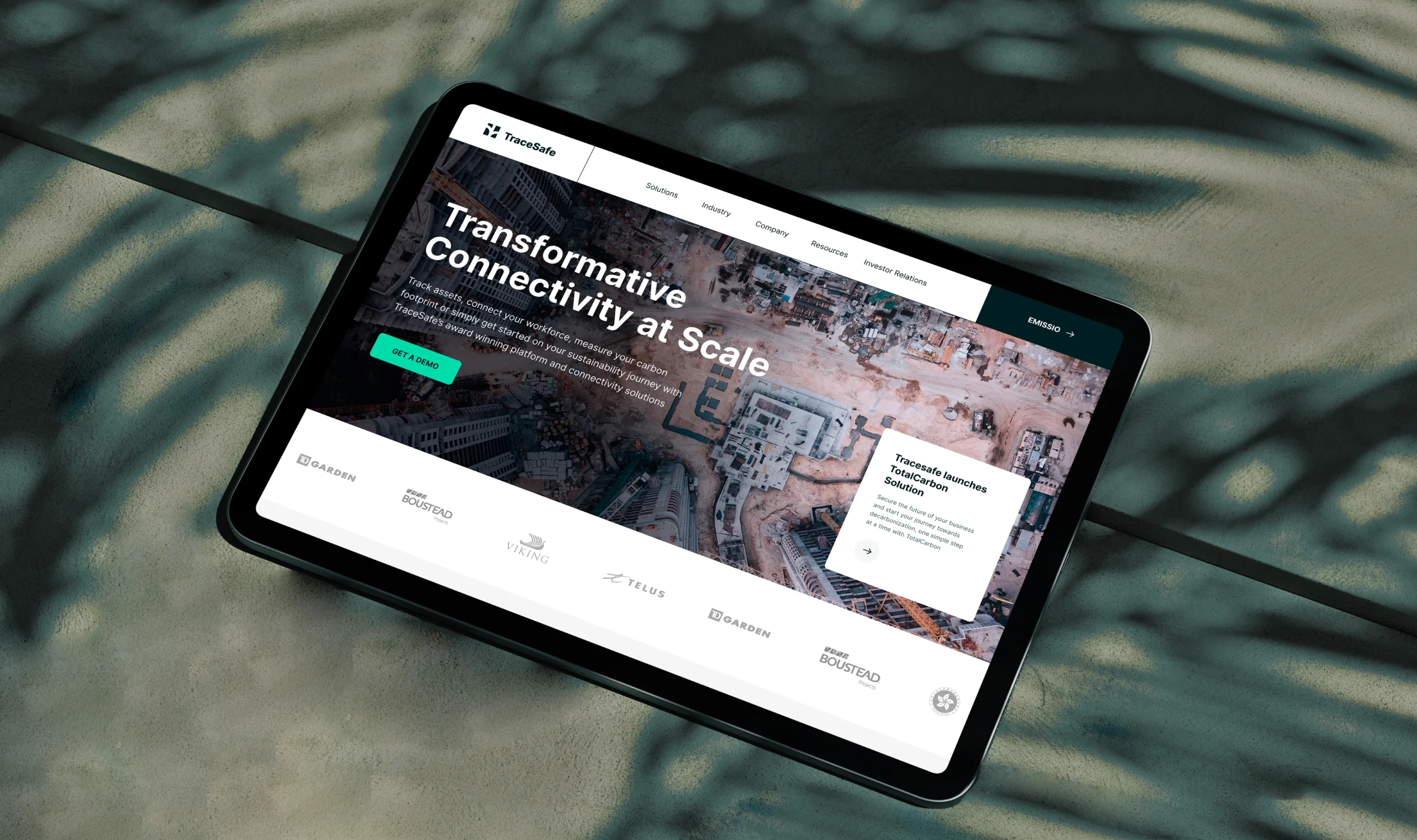 TraceSafe — rebranding and website redesign for a leading provider of ...
