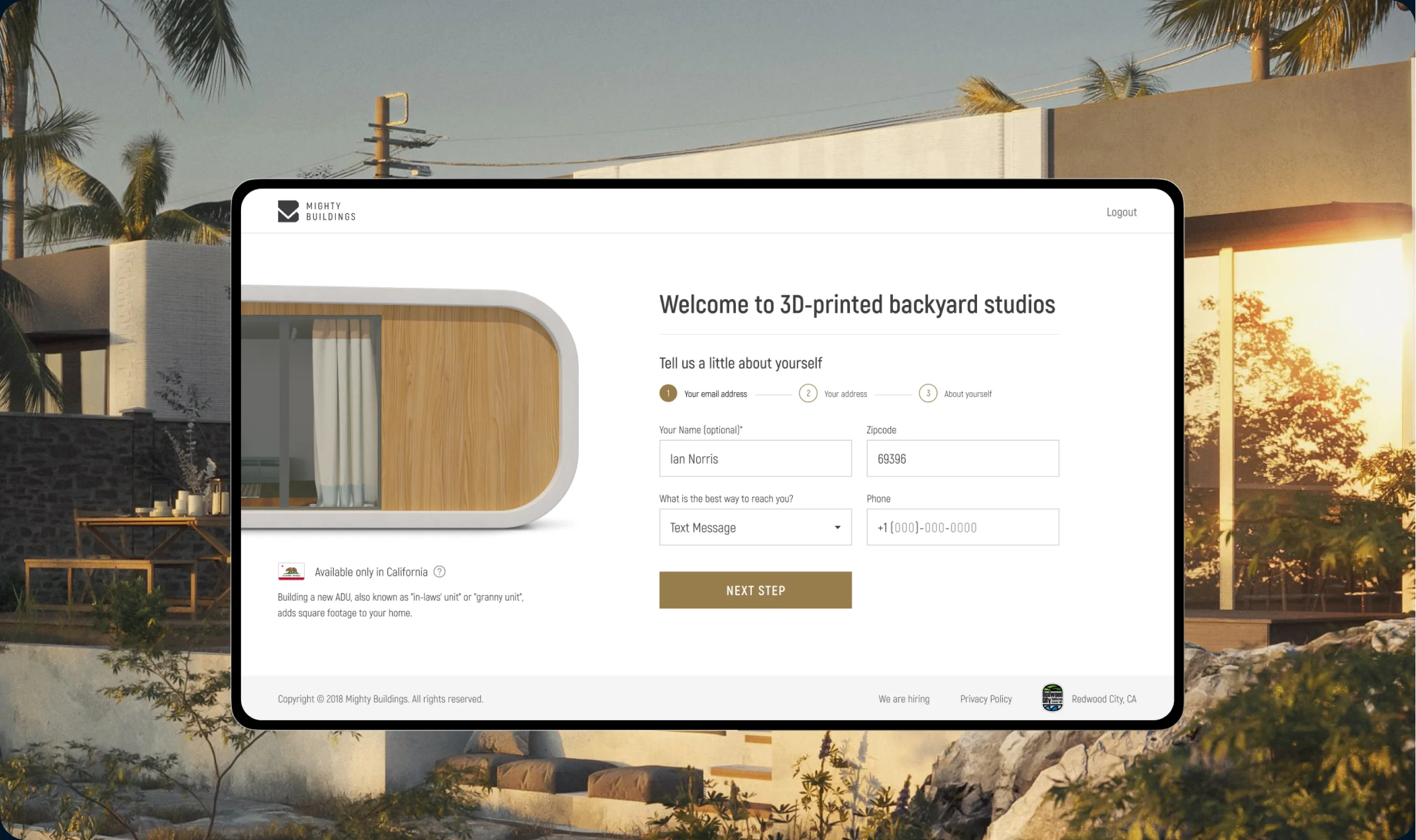 Mighty Buildings — sustainable 3D printed houses of the future