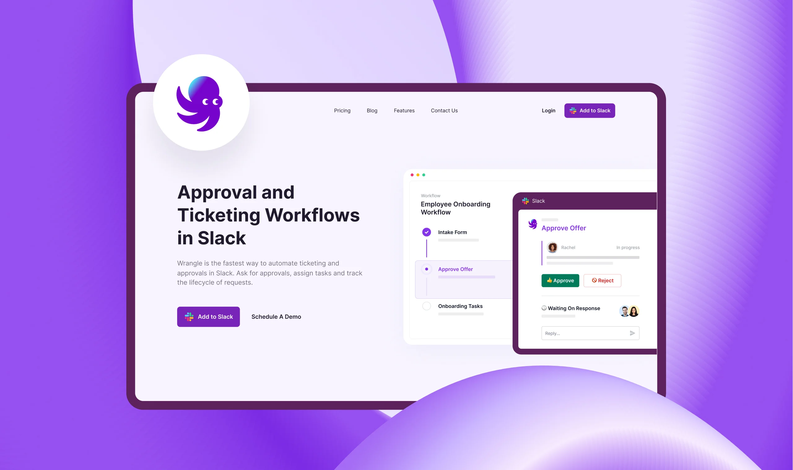 Wrangle — User-friendly landing page for IT ticketing system | Halo Lab