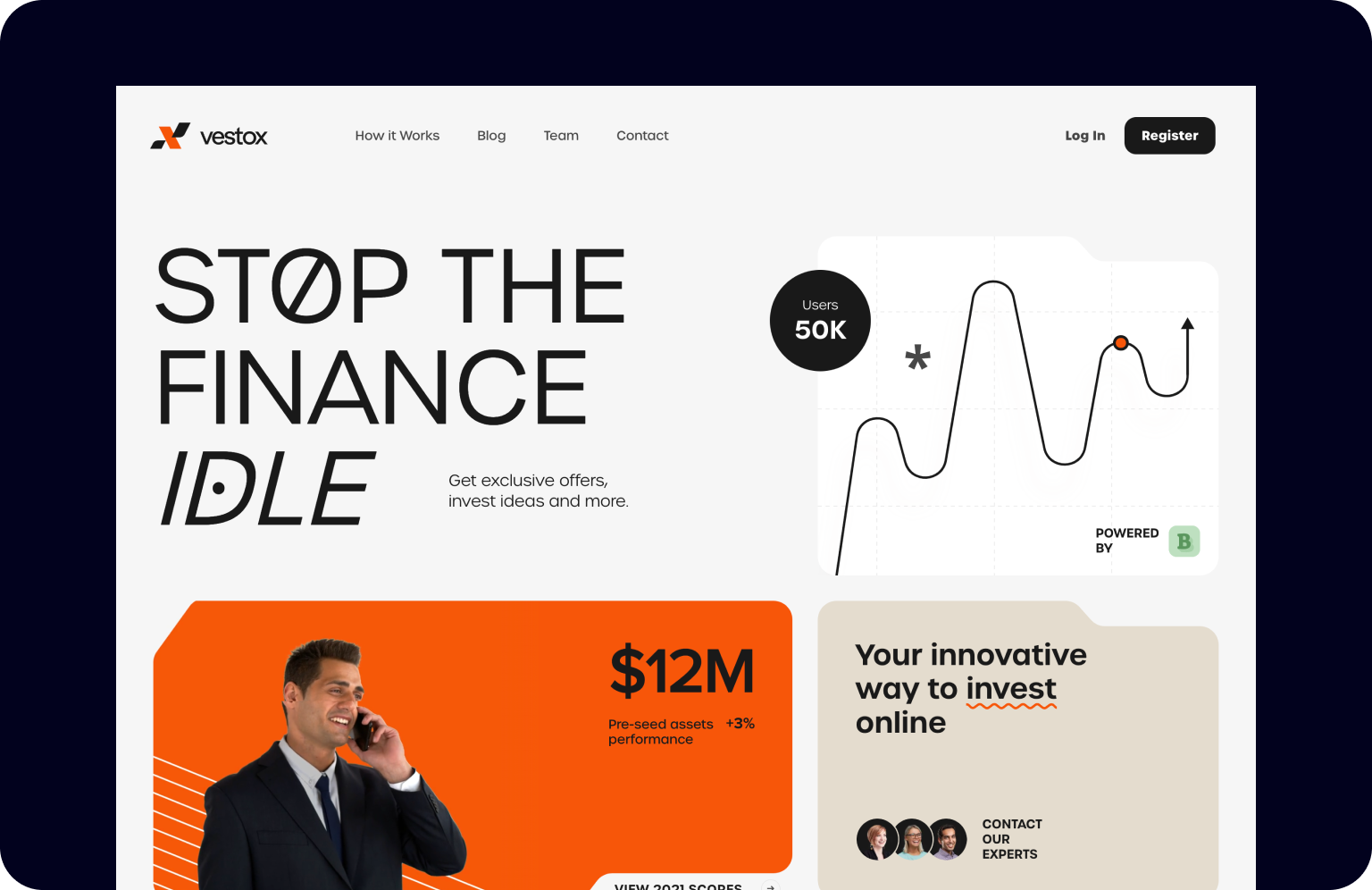 Financial Website Design — Key Aspects and Stunning Examples to Inspire ...