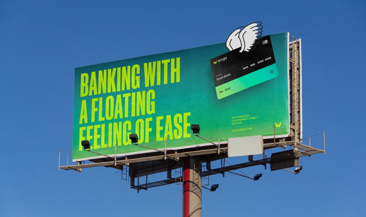 Wingly — Visual Identity For a Modern Banking Platform — Halo Lab