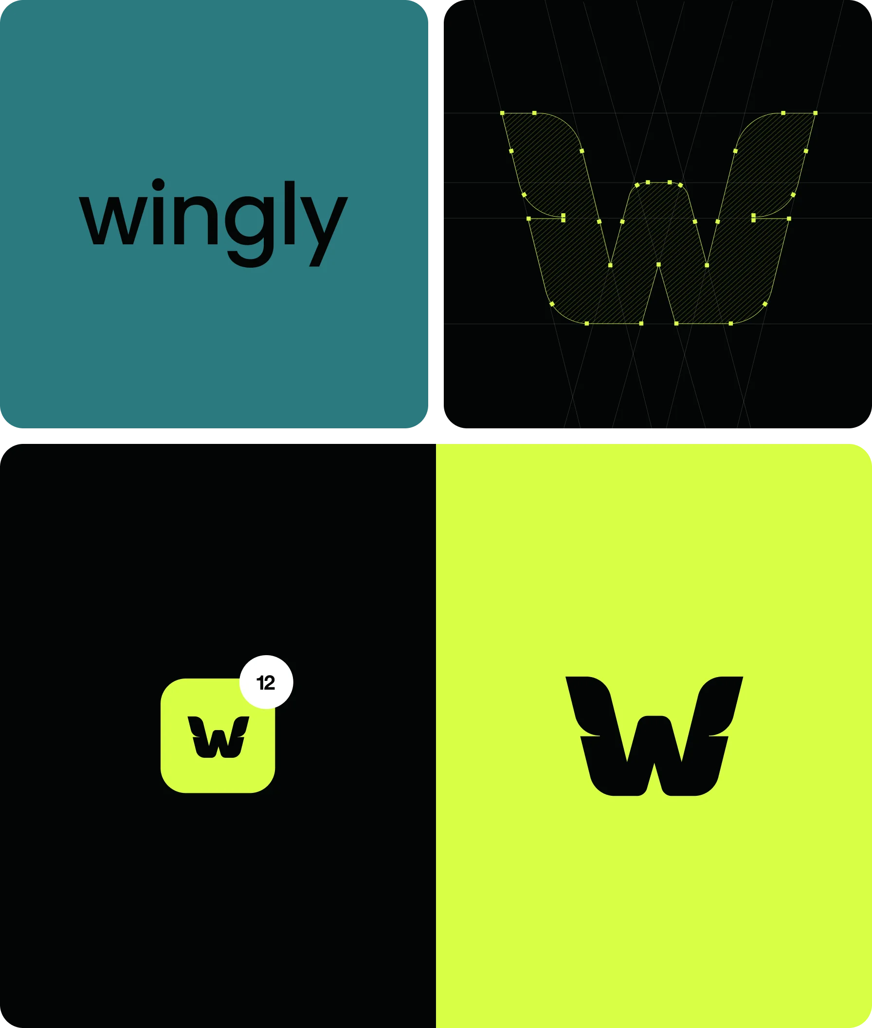 Wingly — Visual Identity For a Modern Banking Platform — Halo Lab