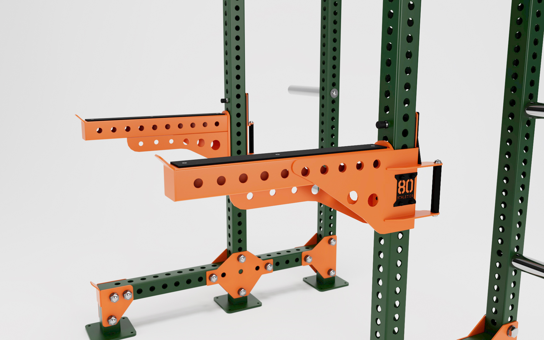 SAFETY ARM FOR HALF RACK | Gym80