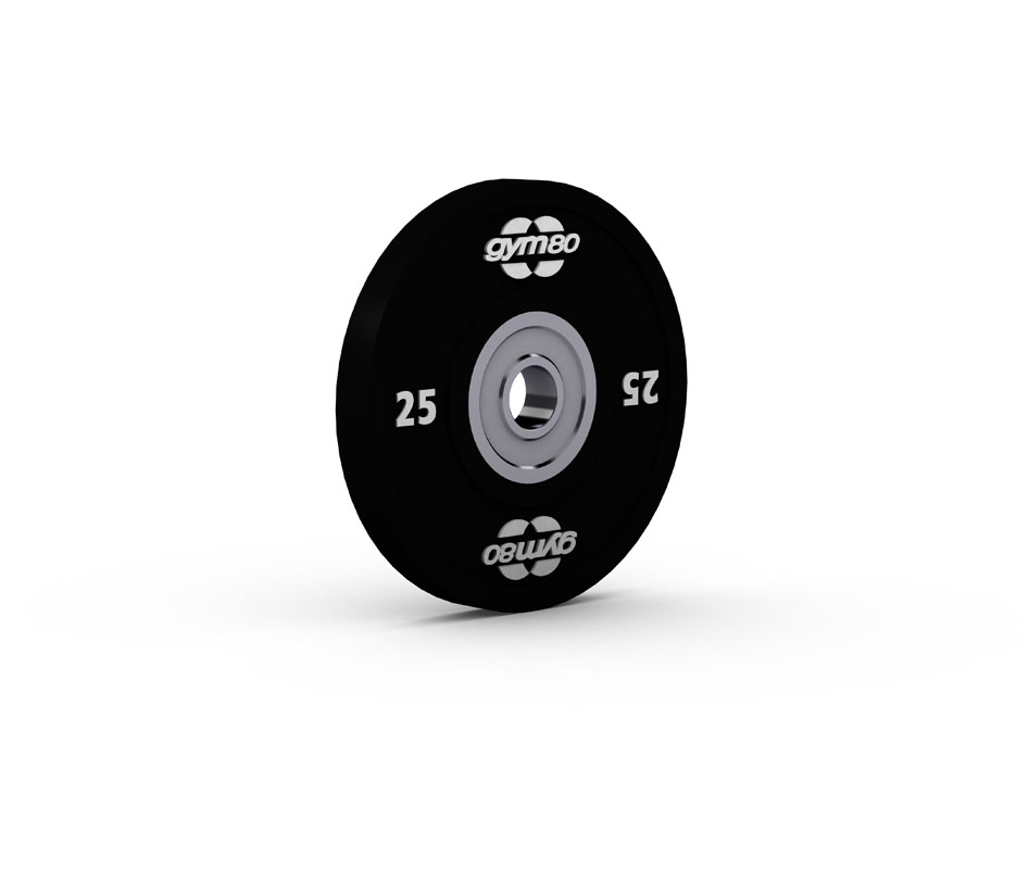PU BLACK COMPETITION DISC 5-25 KG | Gym80