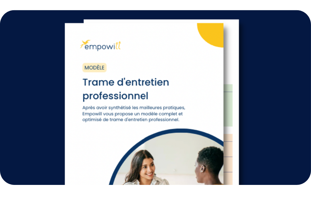 Modèle de trame d’entretien professionnel à télécharger