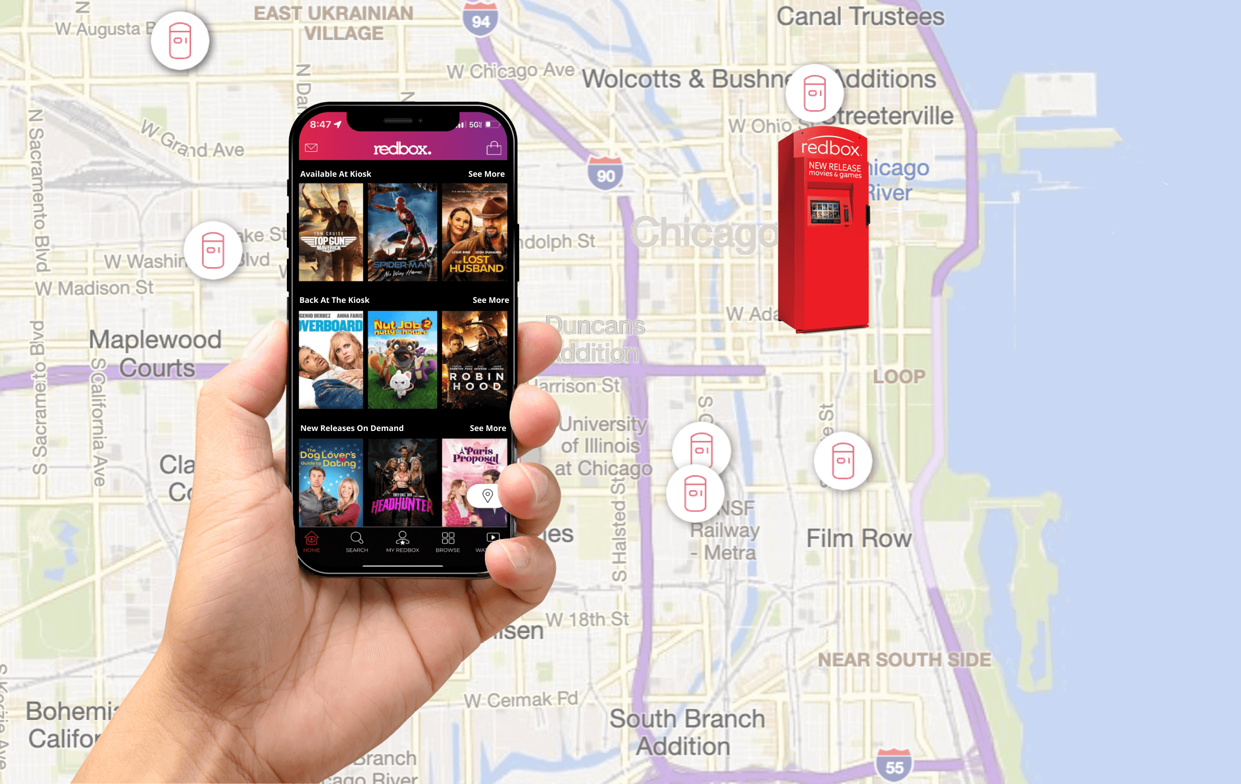 Rewards & Loyalty Program Design in Redbox Mobile App