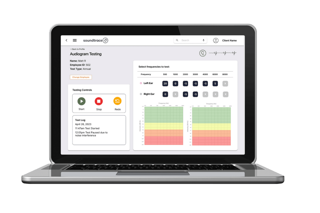Audiometric Testing | Soundtrace - Digital Hearing Conservation