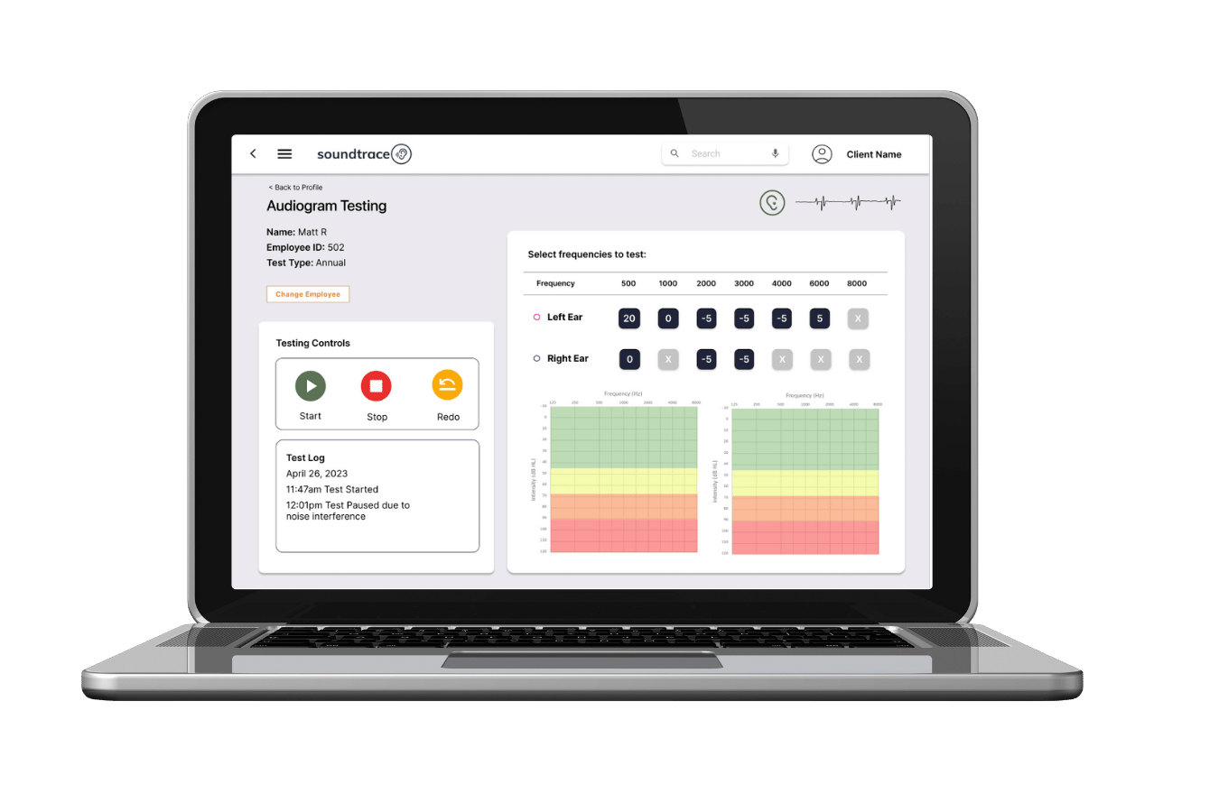 Audiometric Testing | Soundtrace - Digital Hearing Conservation