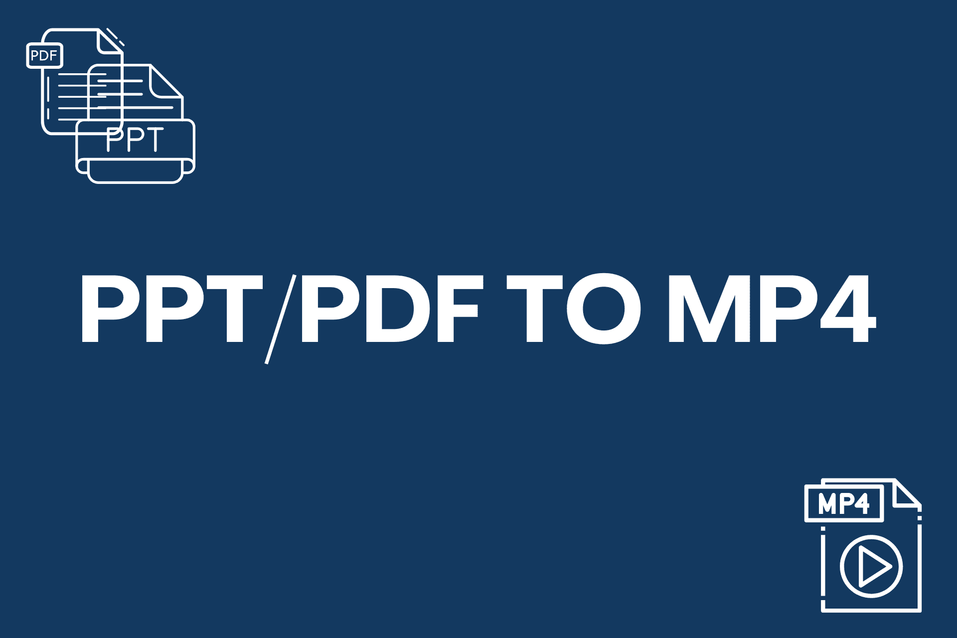 PPT PDF To Mp4 How To Convert Powerpoint To Video Online HeyGen Blog