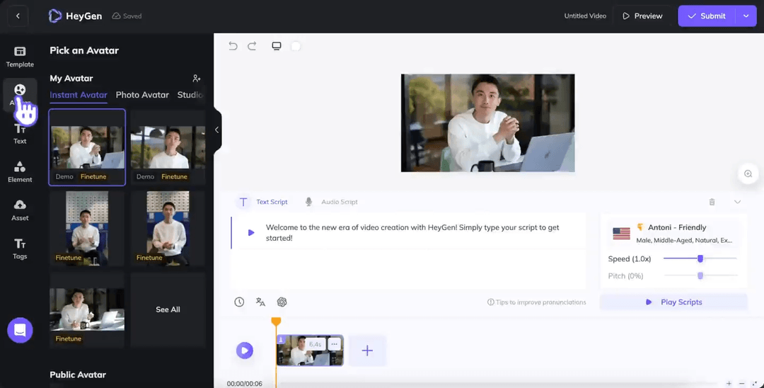HeyGen - AI Video Generator