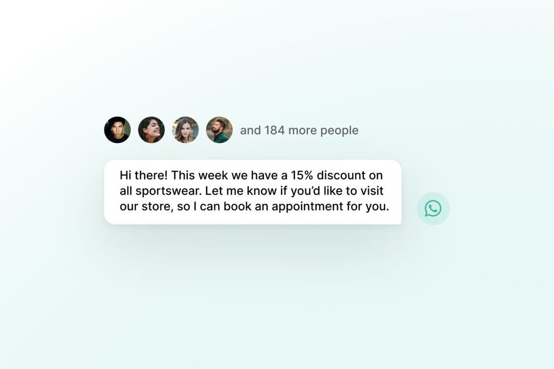 How to send a WhatsApp Business broadcast message (+samples)