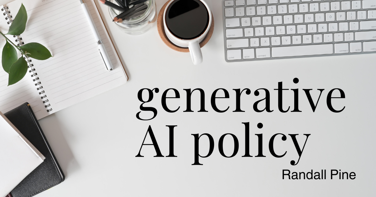 Generative AI Policy Template