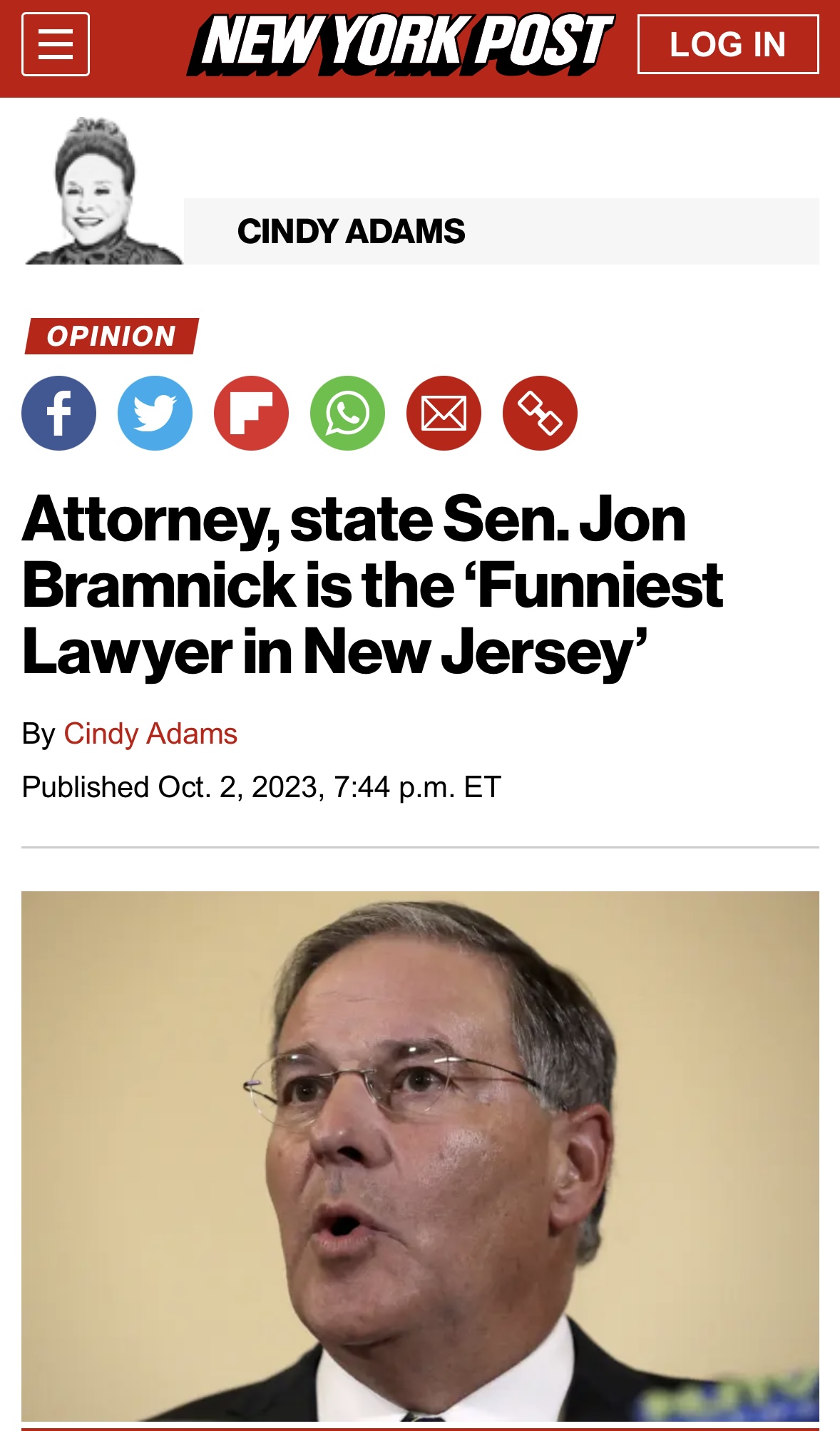 New Jersey's Funniest Lawyer | Jon Bramnick