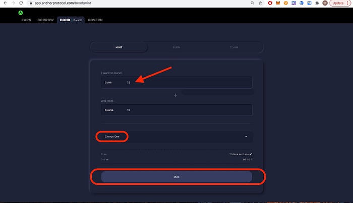 Tutorial of the Month — Anchor Protocol | by Xavier Meegan | Chorus One