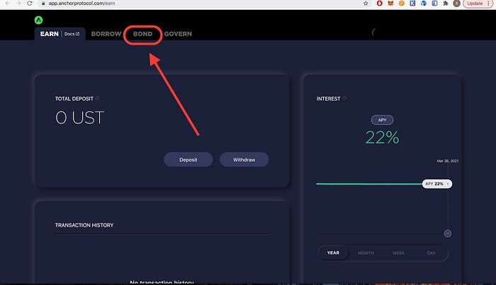 Tutorial of the Month — Anchor Protocol | by Xavier Meegan | Chorus One