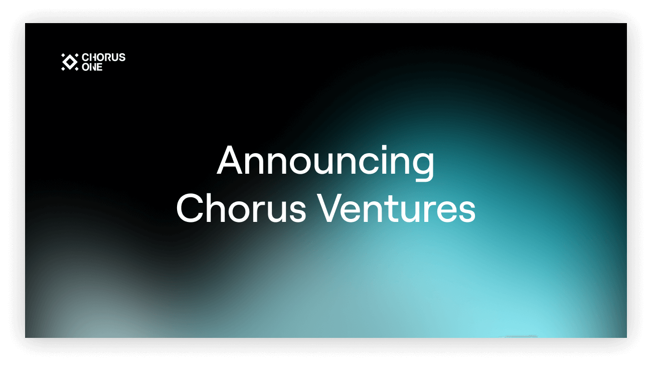 The Launch of Chorus Ventures. Chorus Ventures is dedicated to… | by ...