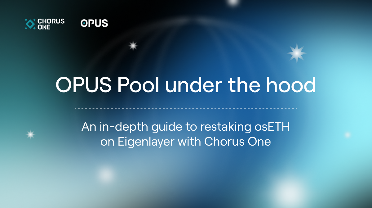 OPUS Pool under the hood: Stake ETH, mint osETH, and deposit your into ...