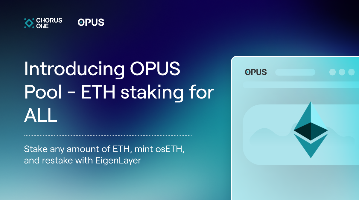 OPUS Pool: ETH staking for all