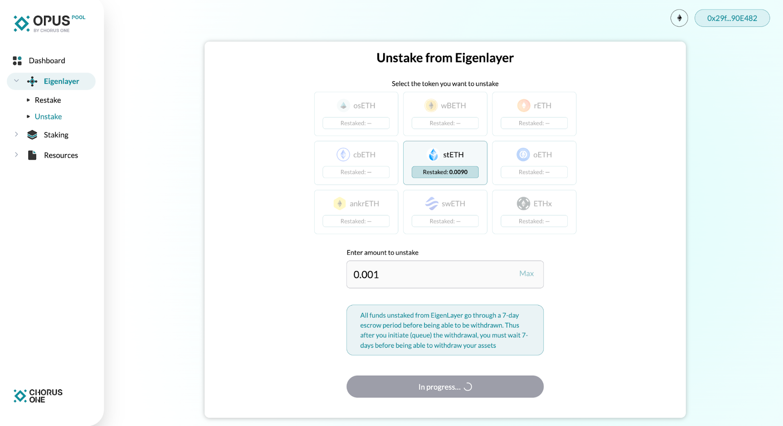 Stake Ethereum (ETH) with Chorus One | Ethereum Staking Rewards Calculator