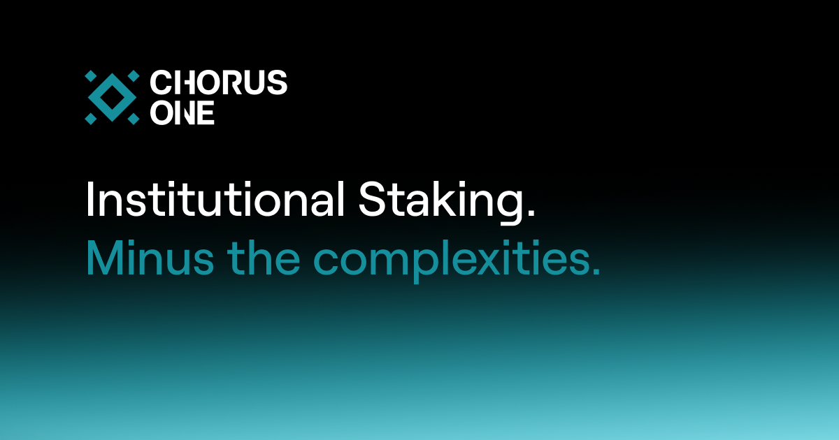 Chorus One | Stake Crypto Without Complexities | Most trusted ...