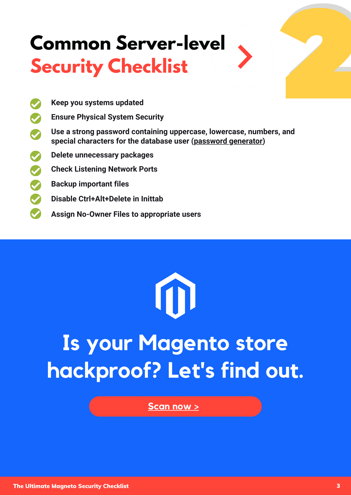 Magento Security Checklist - For Developers & Agencies