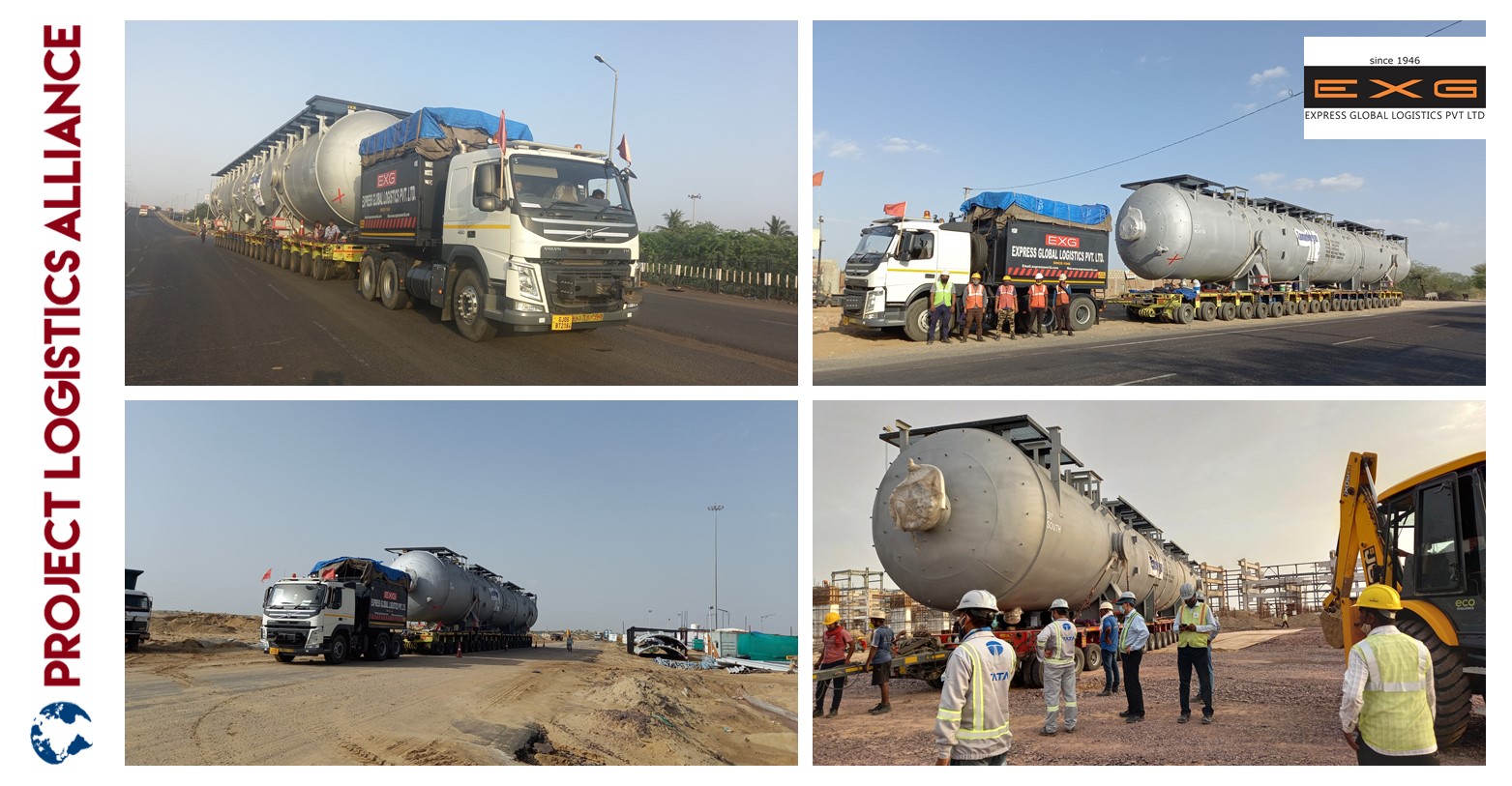Transportation of Desalter vessel (248 MT) by Express Global Logistics