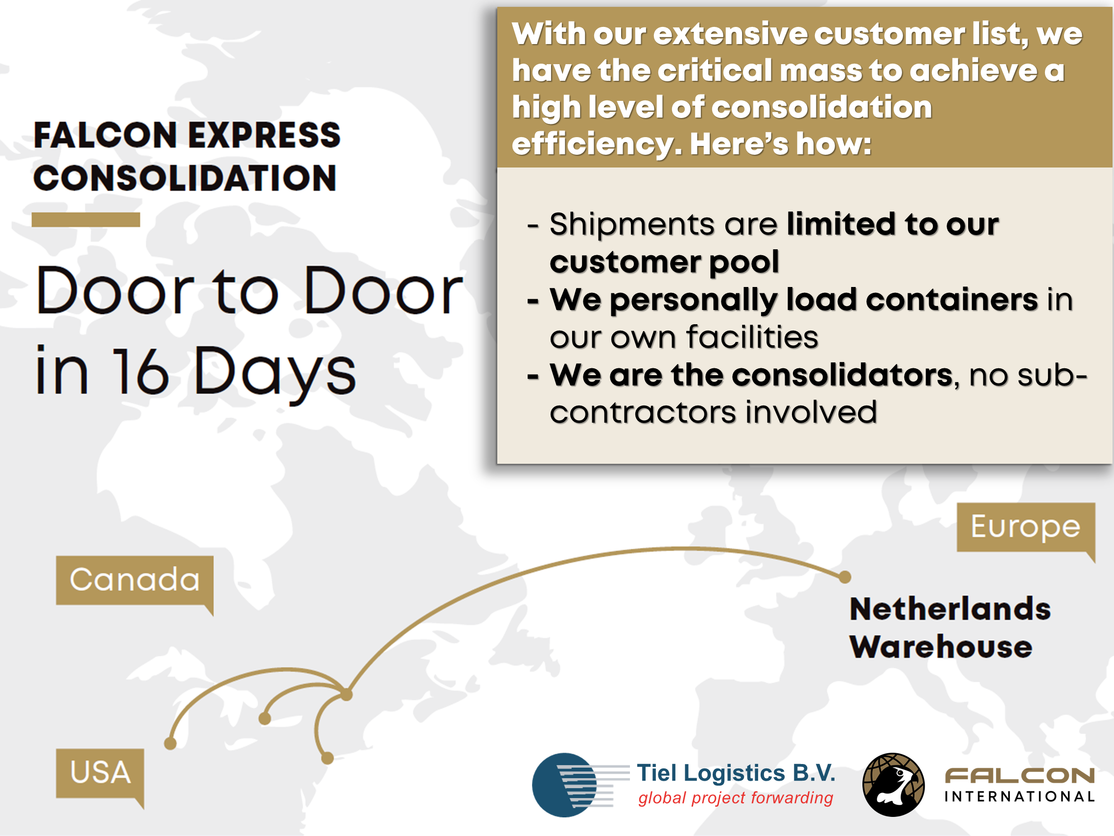 Beyond Project: Falcon International & Tiel Logistics Collaboration on ...