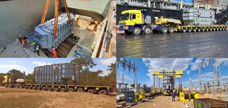 OCTRA (SCALES Group) Delivers Heavy Lift Cargo to Zimbabwe