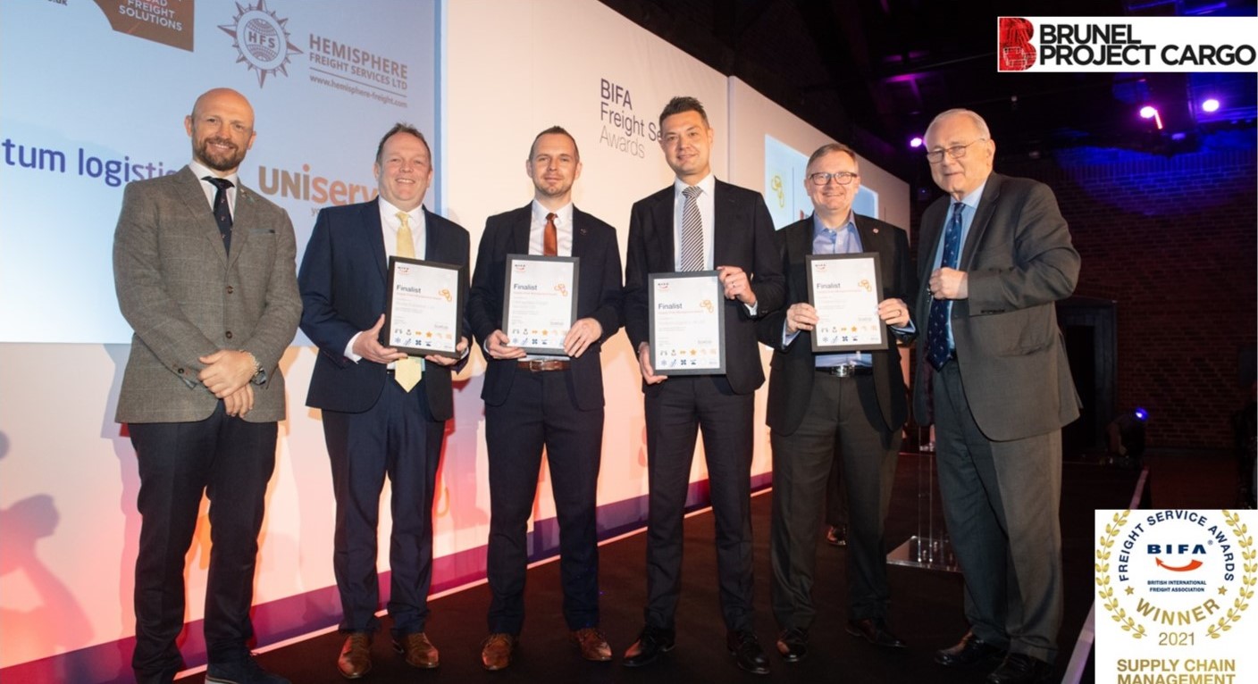 Brunel Shipping Wins The Supply Chain Management Award At The BIFA ...