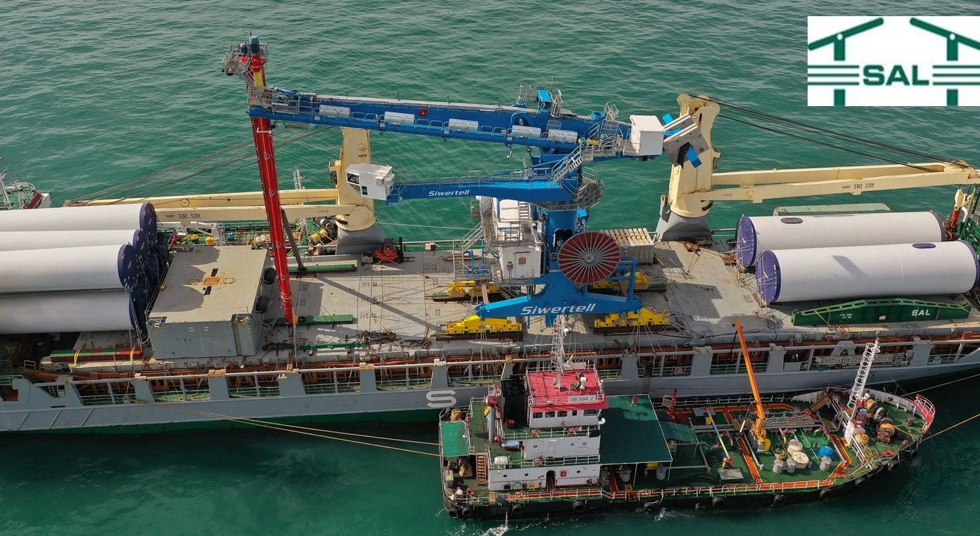 Jumbo-SAL-Alliance Carries A Siwertell Ship Unloader From China To Israel