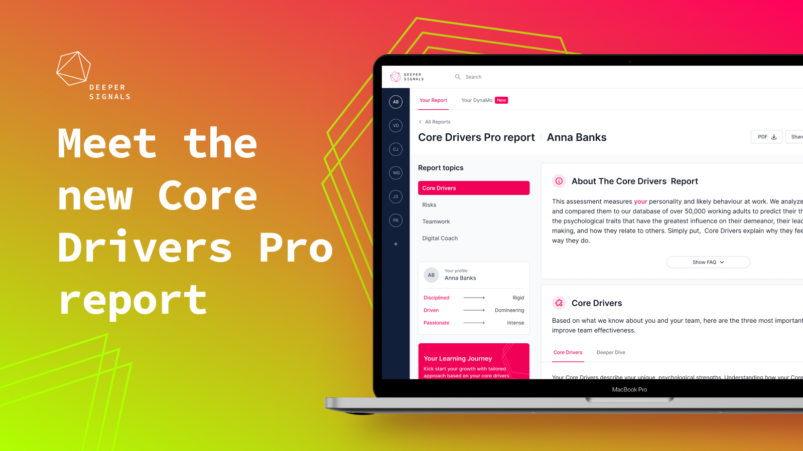 Deeper Signals | Meet the new Core Drivers Pro report