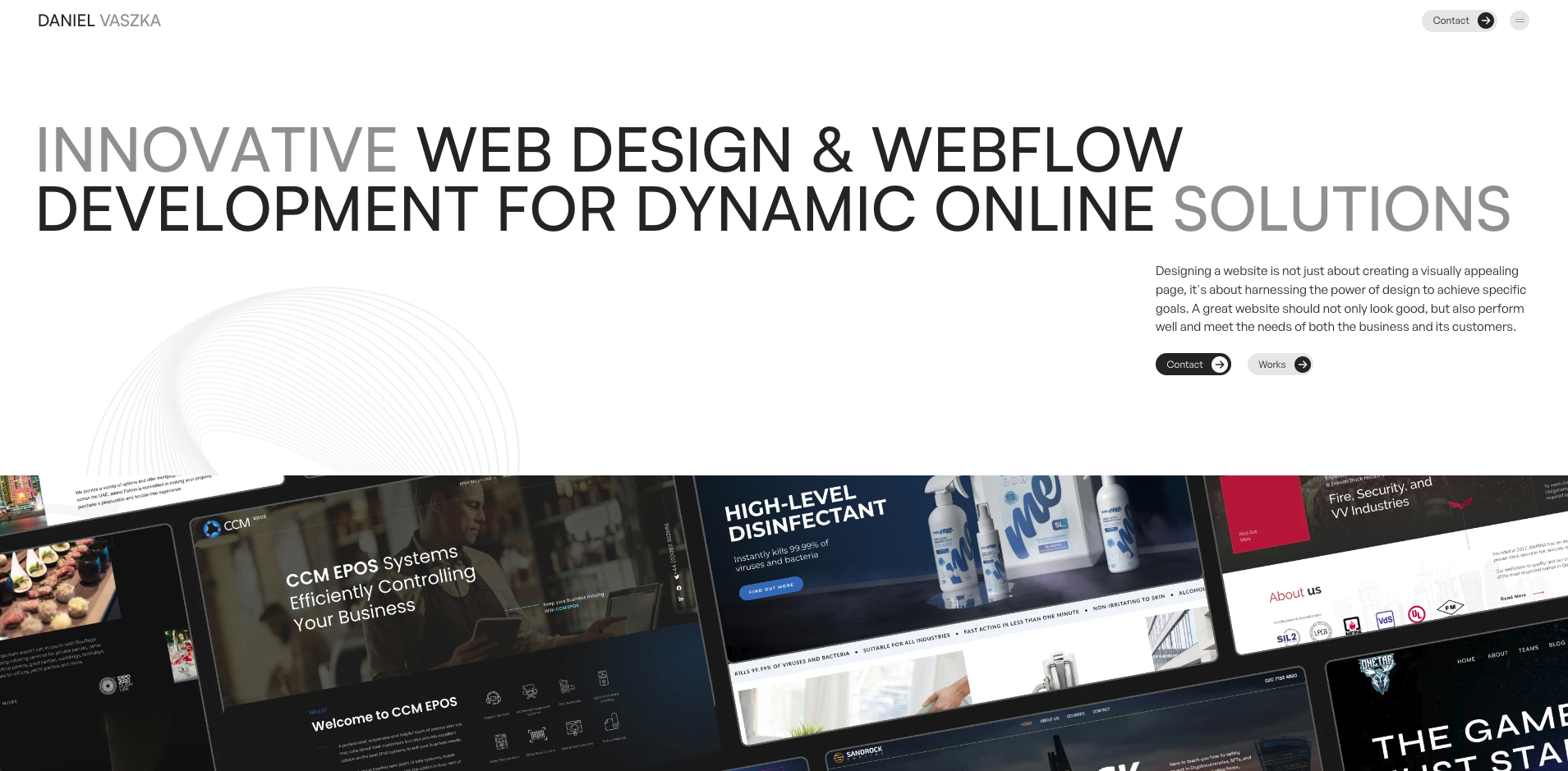 Services | Daniel Vaszka Web Designer Bournemouth
