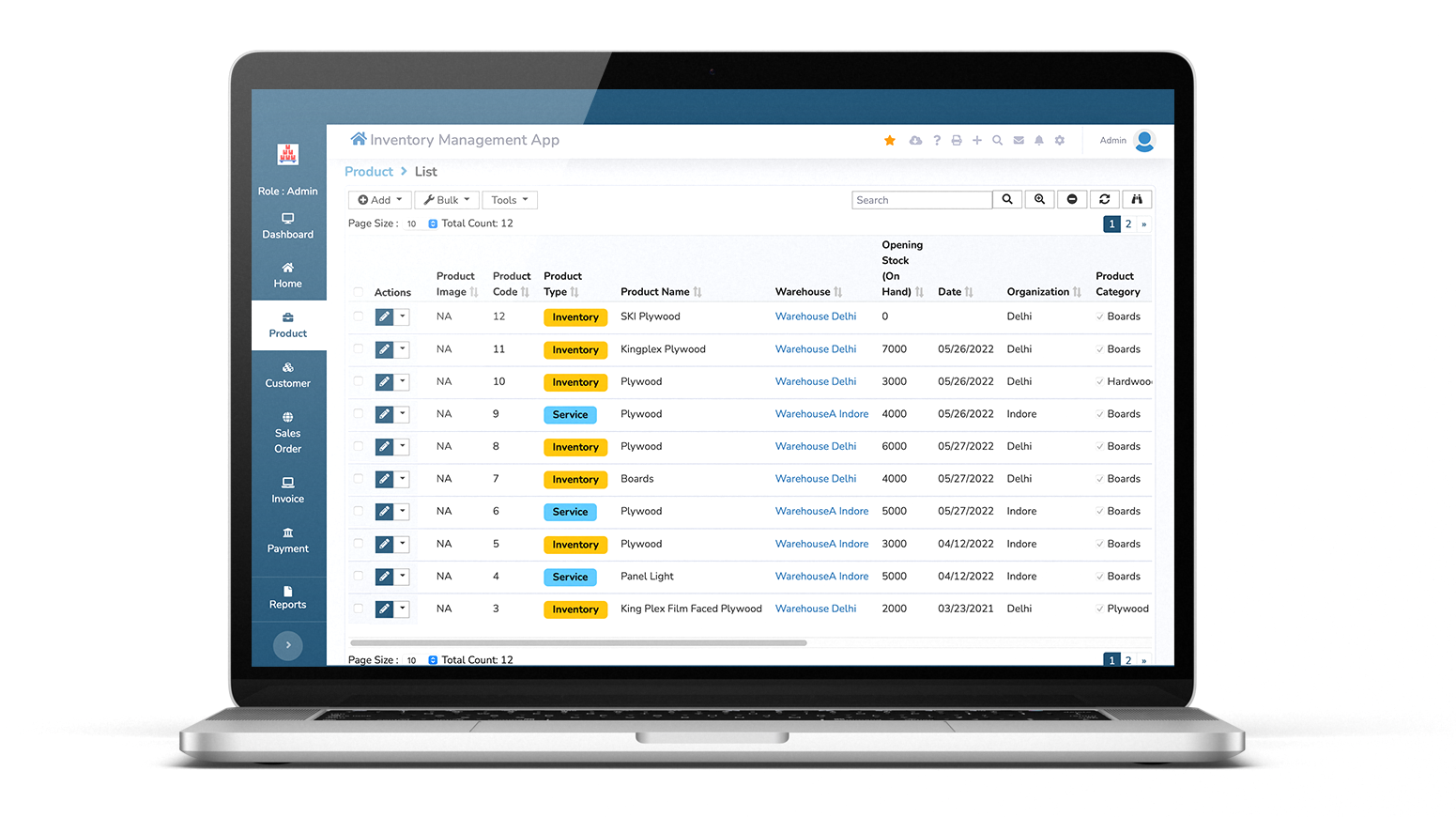 eTelic Inc. - Solution Summary: Inventory Management Application