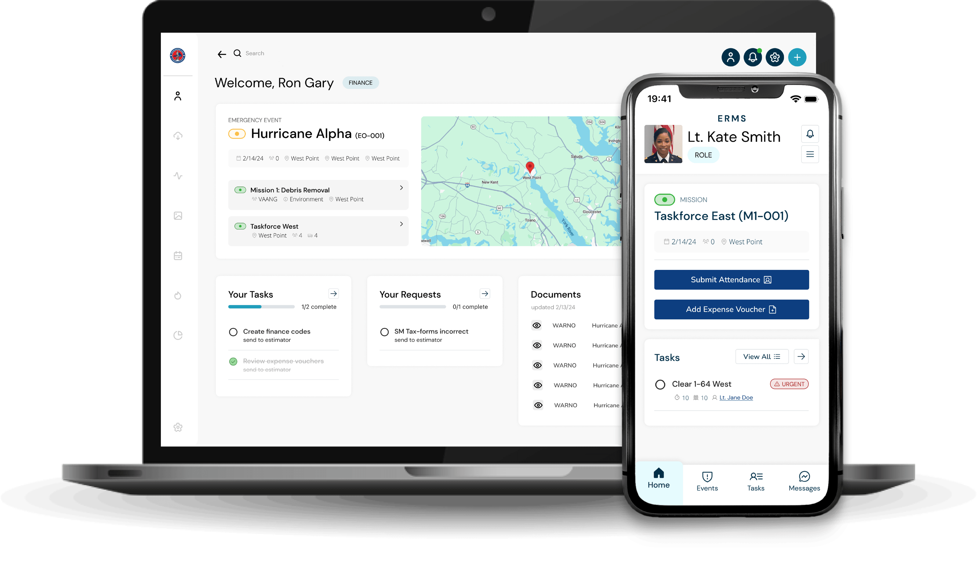 NGIS' Emergency Response Management System