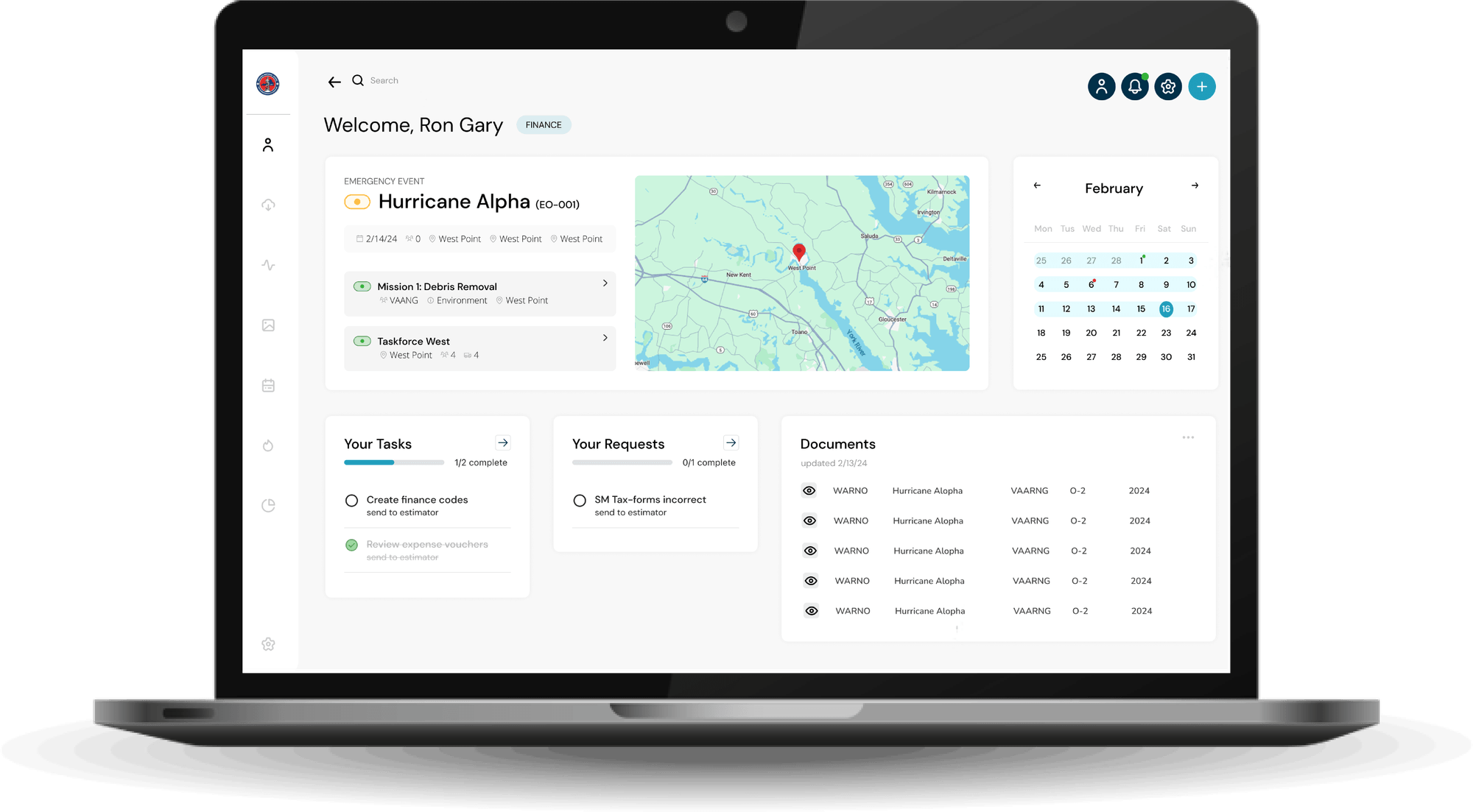 NGIS' Emergency Response Management System