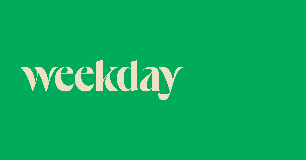 Weekday | Design - Copywriting - Web - Print - Strategy