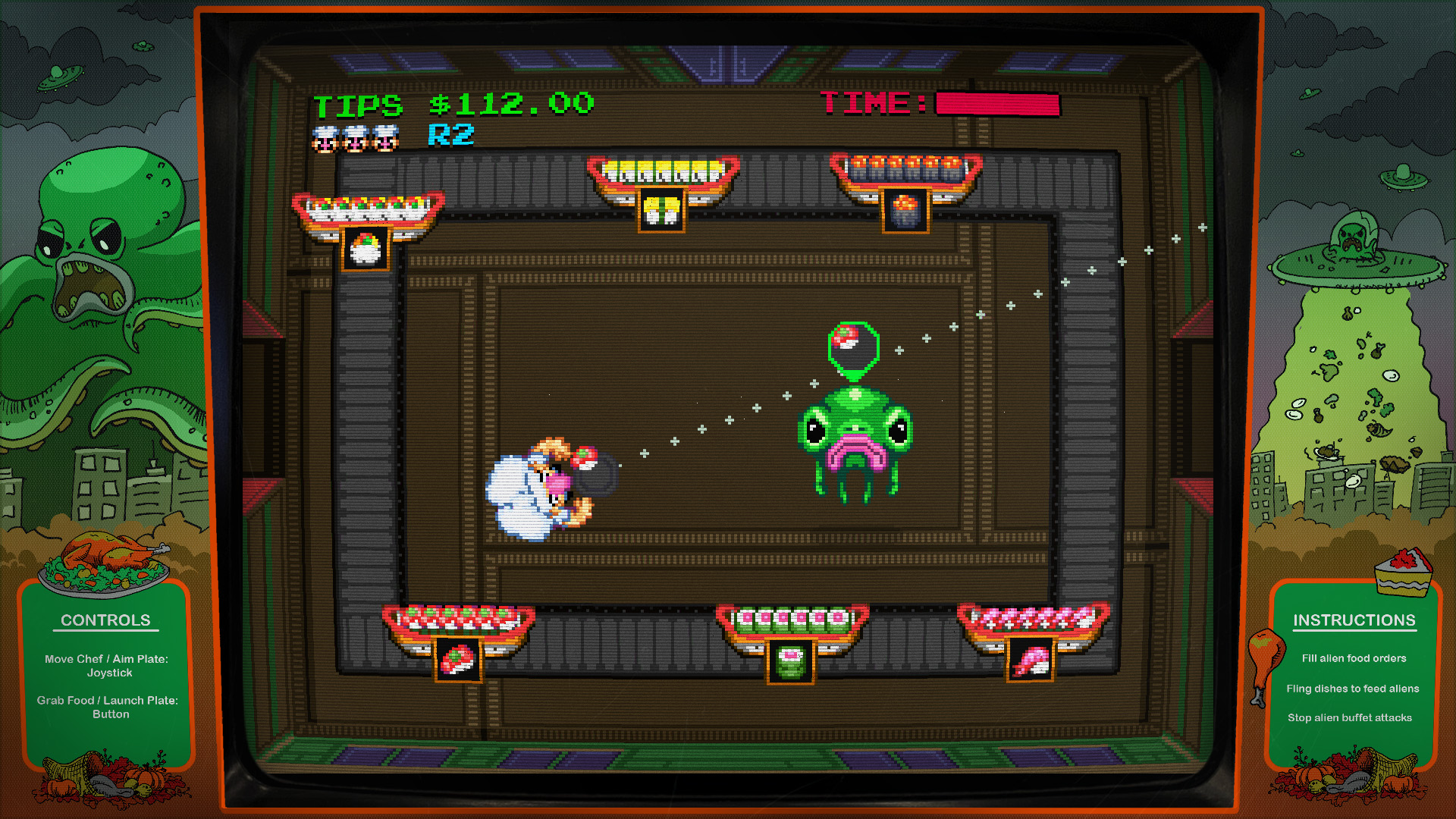 Invasion of the Buffet Snatchers