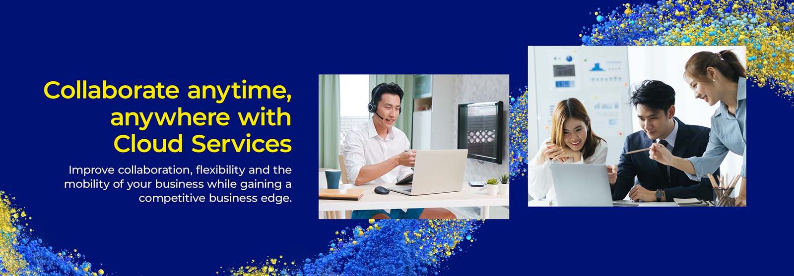 CelcomDigi business | Collaborate Remotely with Cloud Services
