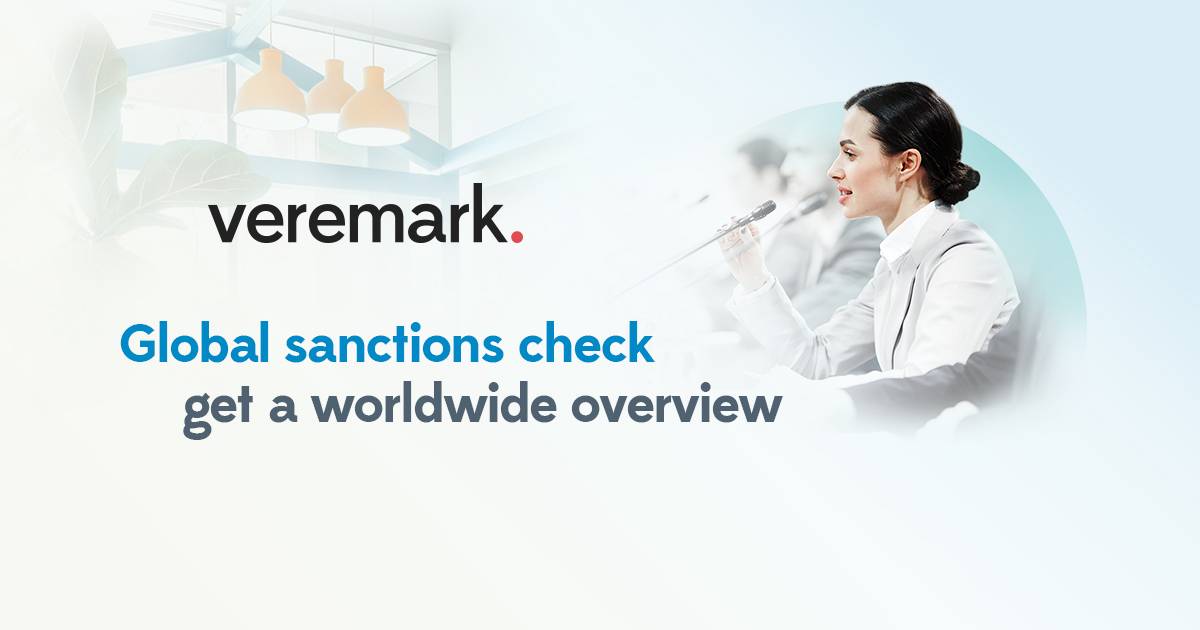 Global sanctions checks - Veremark