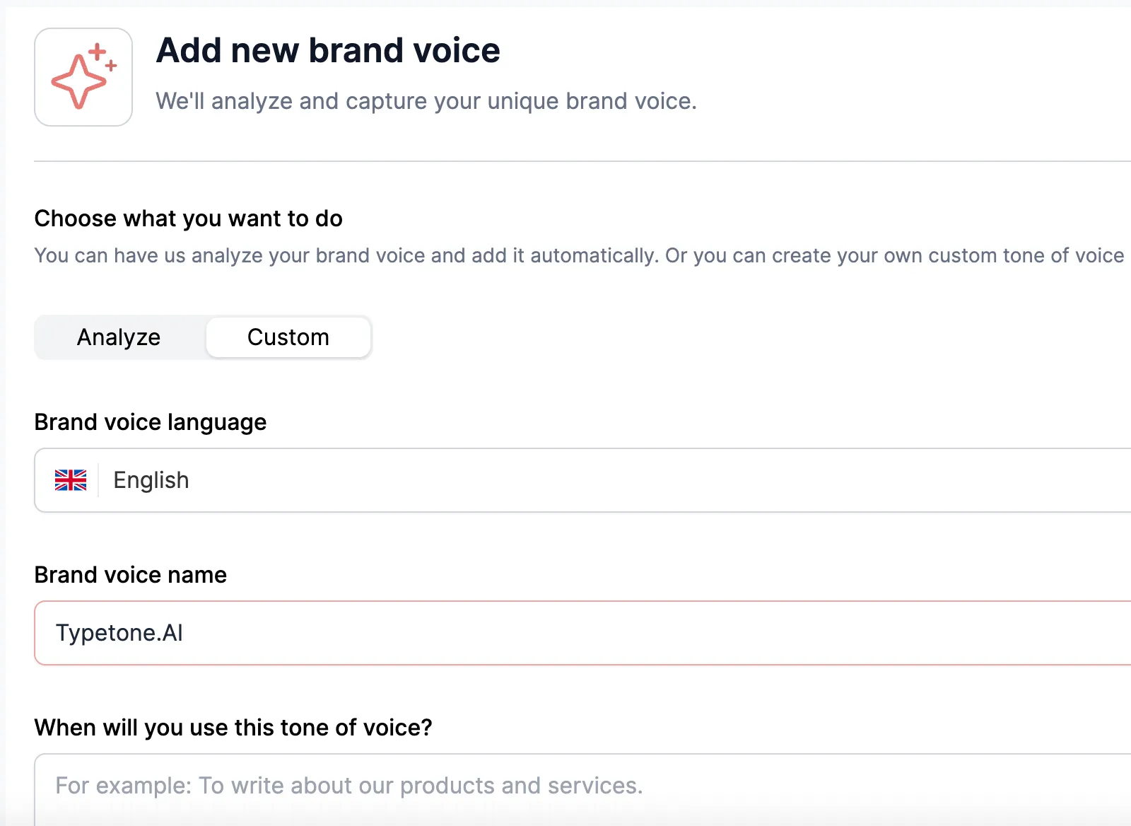 Typetone: Gratis AI-teksten en AI-content in jouw stijl