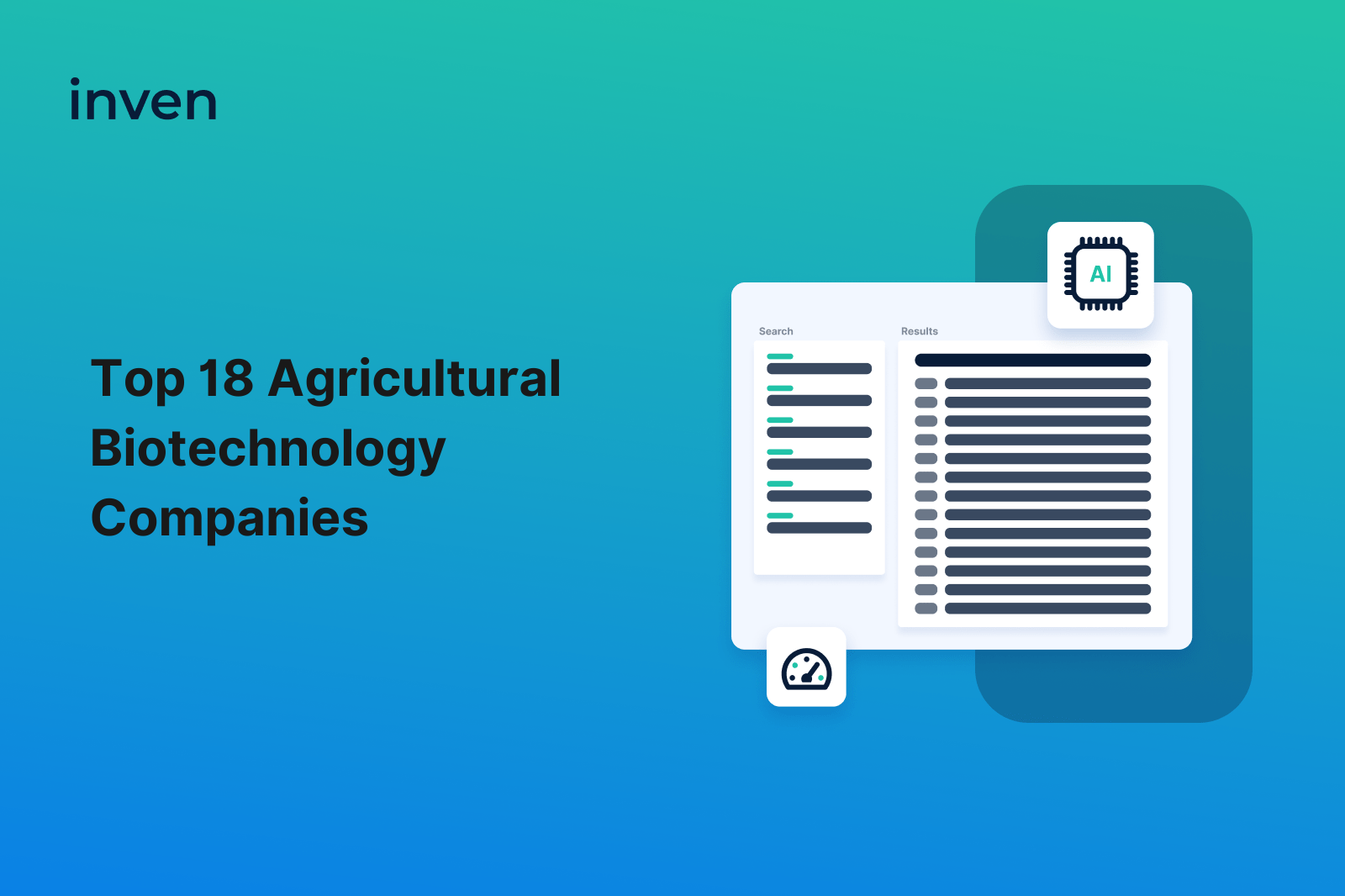 Top 18 Agricultural Biotechnology Innovators