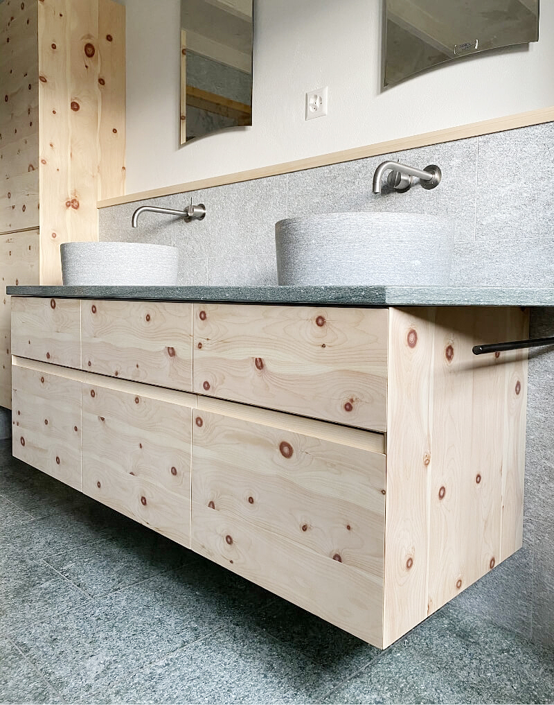 Küche aus Linoleum | Referenzen | Schreinerei Tanner | Münsingen