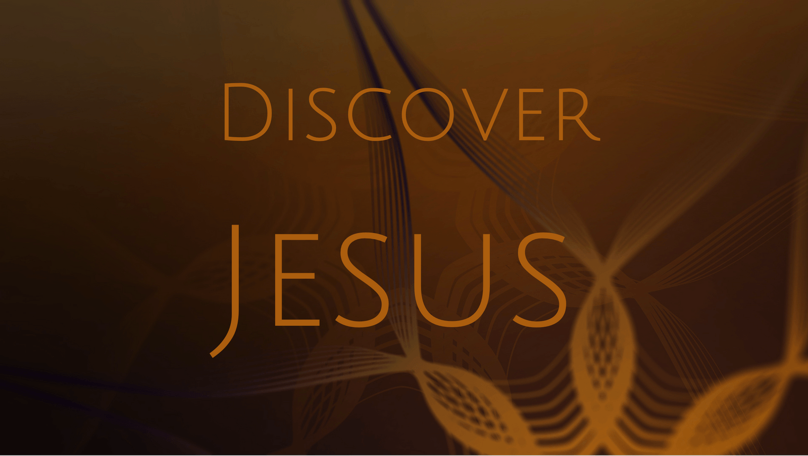 Discover Jesus - The Center for Unity
