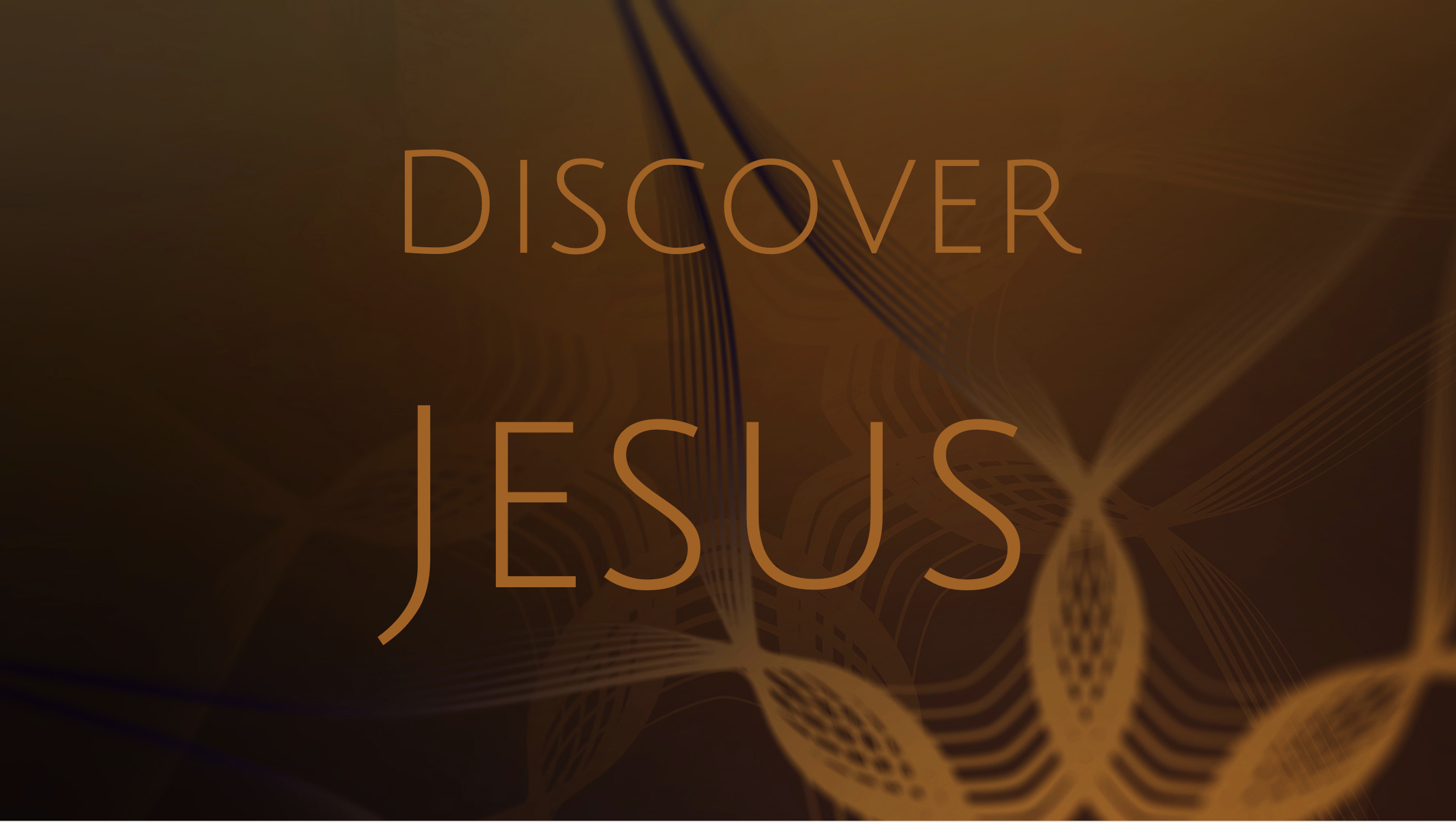 Discover Jesus - The Center for Unity
