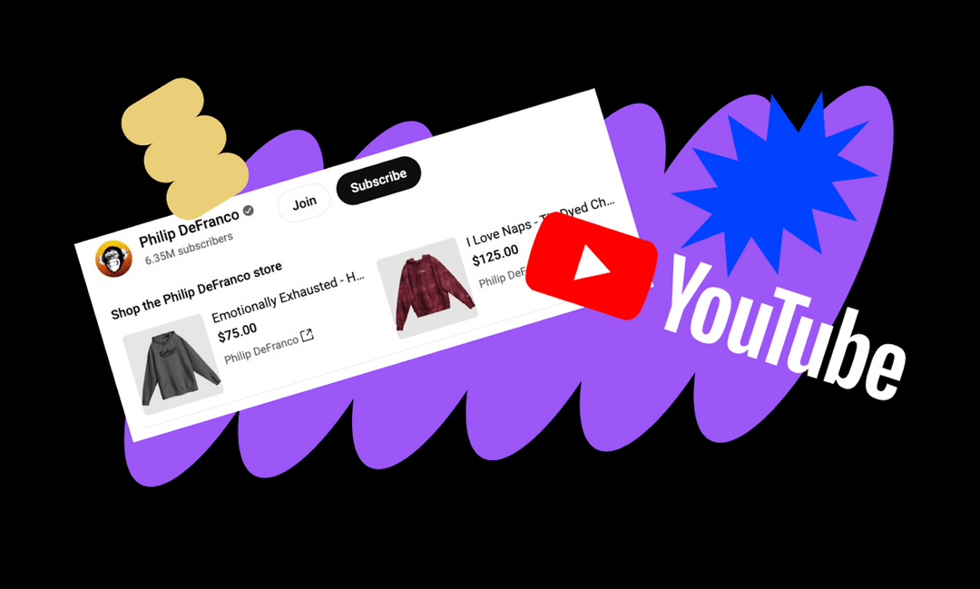 Introducing Fourthwall’s new YouTube Merch Shelf app